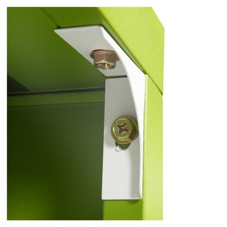 ชั้นวางของโล่ง LUCKY WORLD SF-1200x900-GG สีเขียว