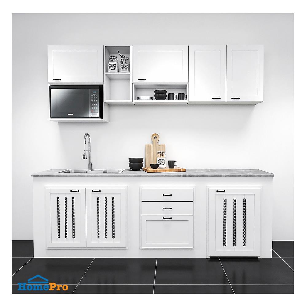 DOUBLE CABINET DOOR CABIN FERRARA 83X64.70CM WHITE SAND
