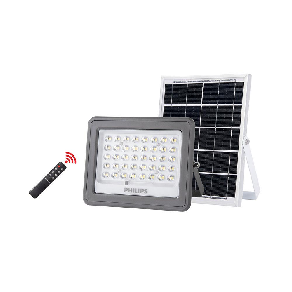 ไฟสปอทไลท์ SOLAR PHILIPS BVC080 LED9/765 90 วัตต์ DAYLIGHT สีเทา