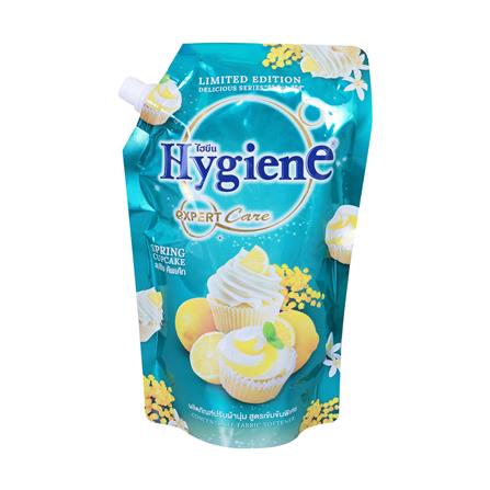รีฟิลน้ำยาปรับผ้านุ่ม HYGIENE 490 มล. 2 แถม 1 SPRING CUPCAKE