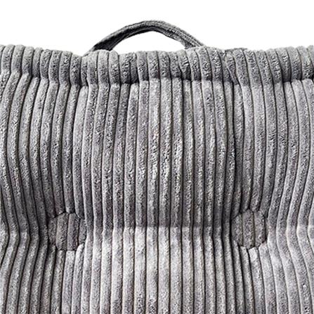เบาะรองนั่ง HOME LIVING STYLE CORDY 22X22 นิ้ว สีเทา