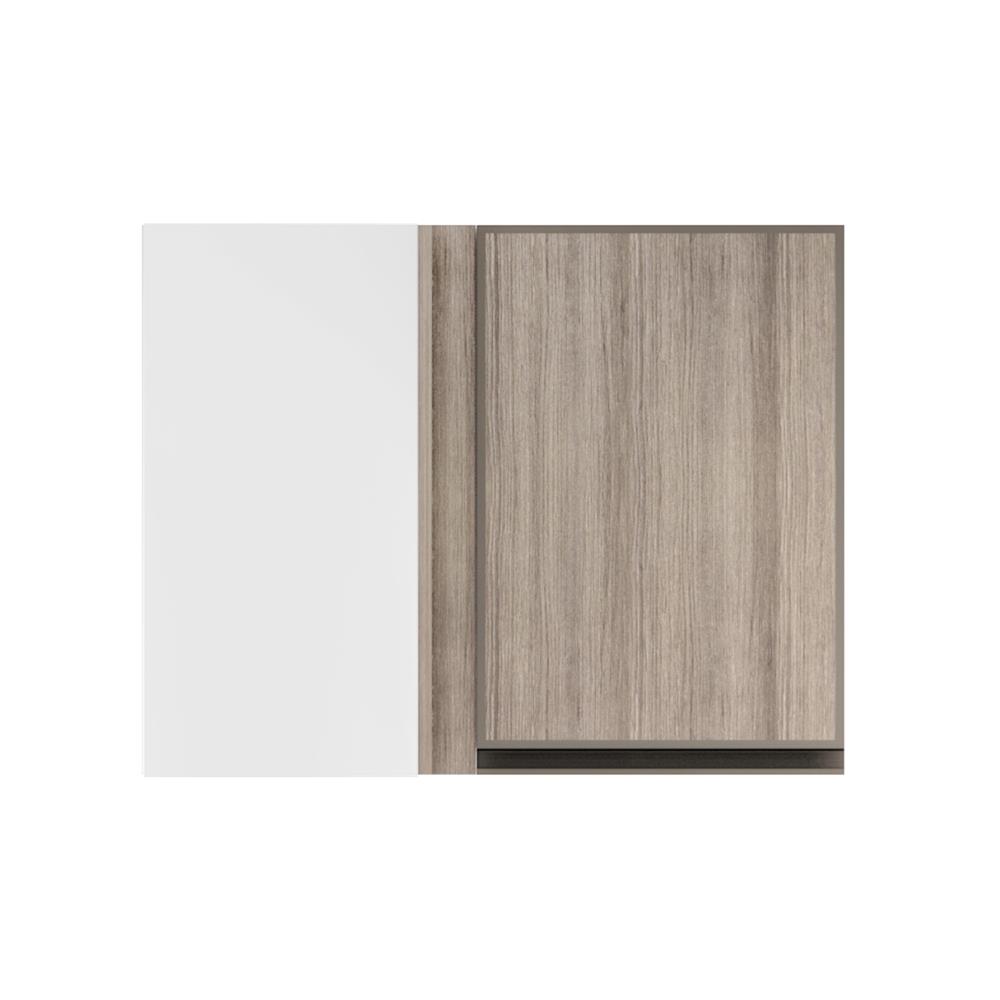 ตู้แขวนเข้ามุมบานเปิดซ้าย STARMARK BRIX 70x60 ซม. สี WOOD