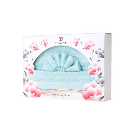 ผ้าขนหนู GIFT SET FROLINA HAPPINESS INFINITY สี GREEN